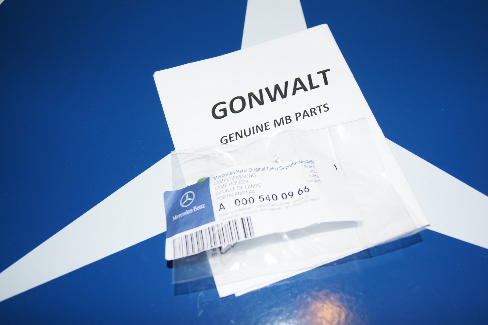 Mercedes Benz Genuine Bulb Socket Connector Kit Lamp Holder 0005400966 ...