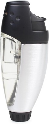 NEW WINDMILL Lighter Beep 3 Burner Flame Windproof Matte Black Fast ...