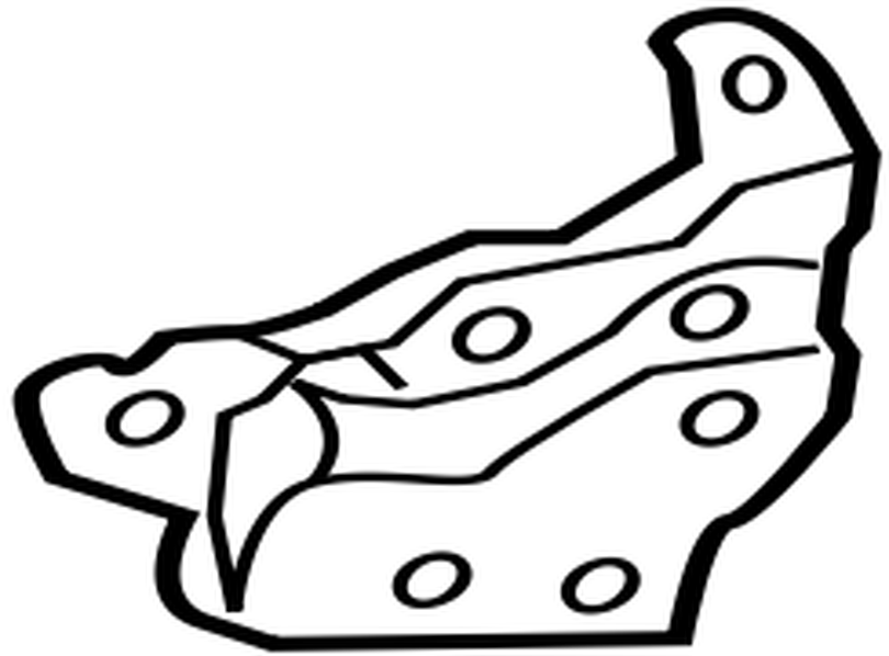 53804-47020 Toyota Bracket, front side panel, lh 5380447020, New ...