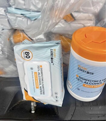 3 Packs Disinfecting Wipes 80 Per Pack | eBay