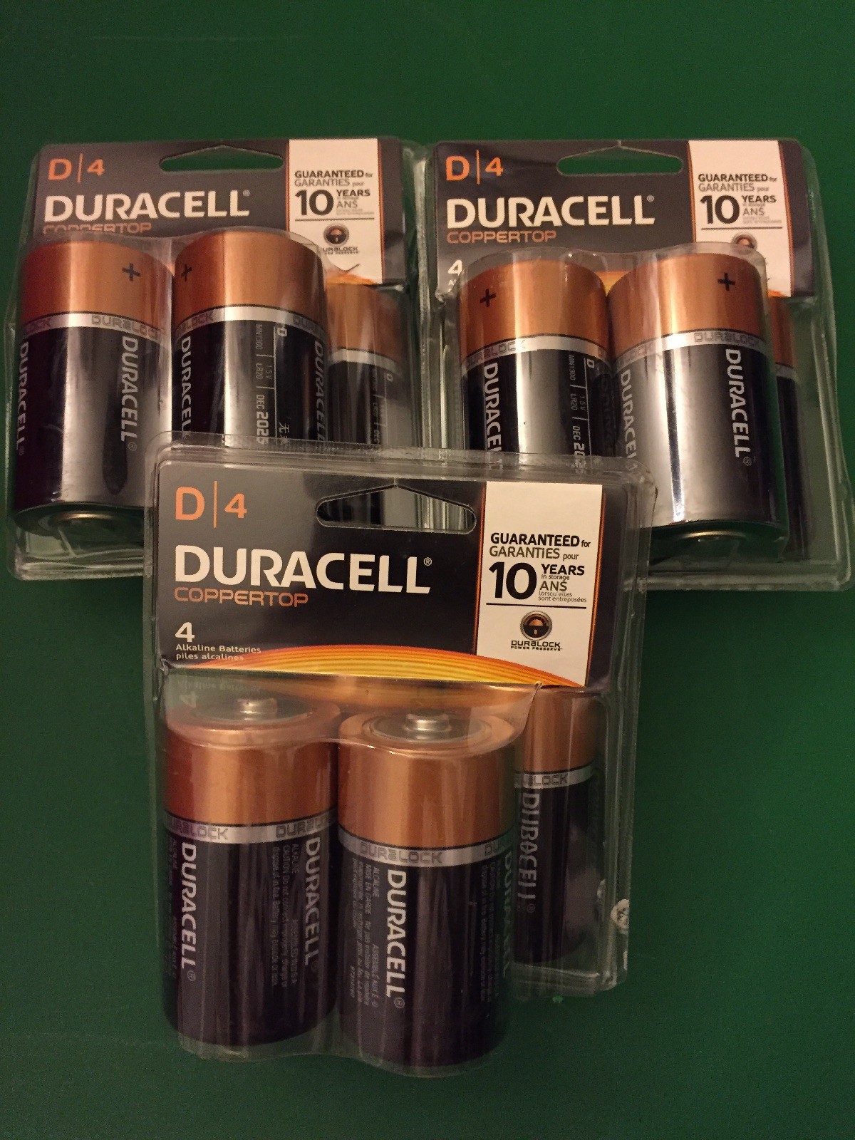 Duracell D Batteries