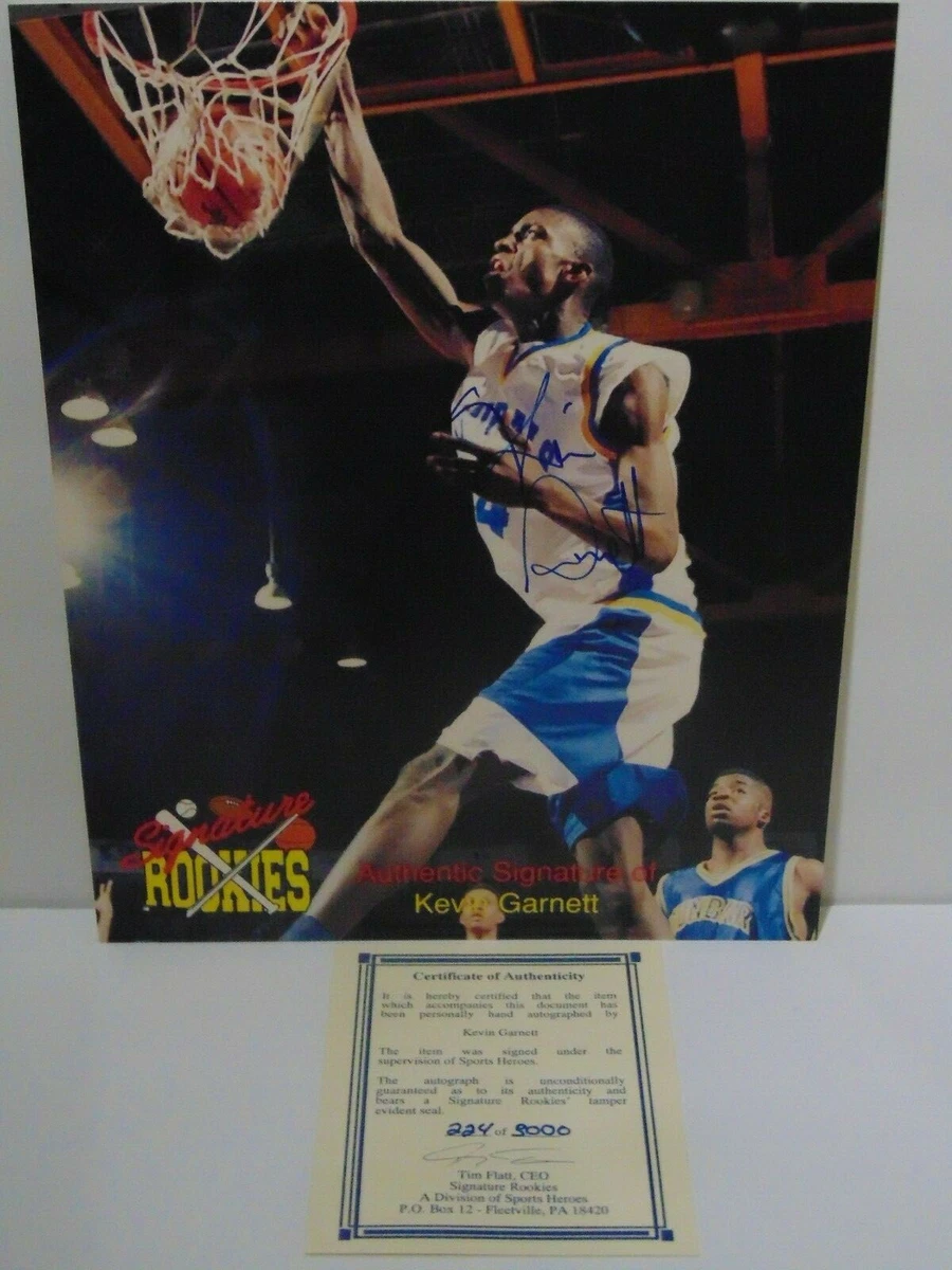 Kevin Garnett In High School