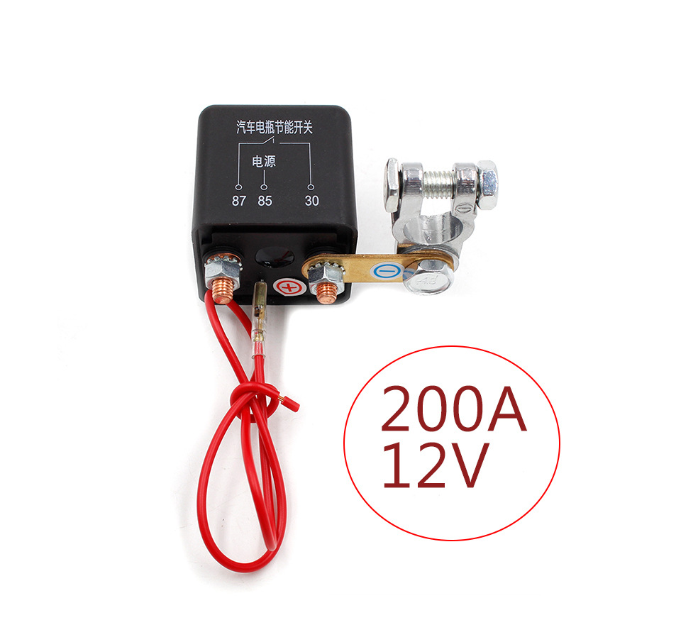 US Dual Remote Control Car Battery Disconnect Switch Isolator On Off ...