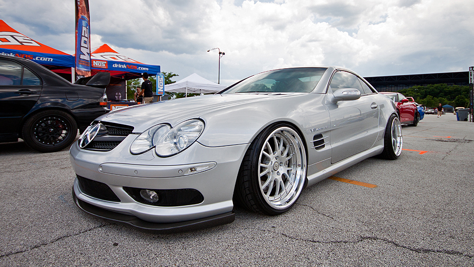 MERCEDES SL55 SL500 SL65 (R230) EVOLUTION ABC SUSPENSION LOWERING KIT ...