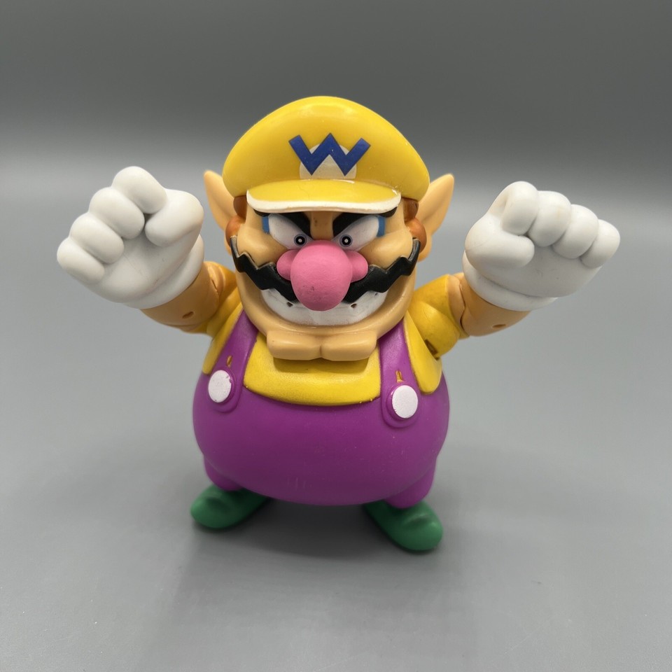 Rare 2014 World of Nintendo "Wario" by Jakks Pacific | eBay