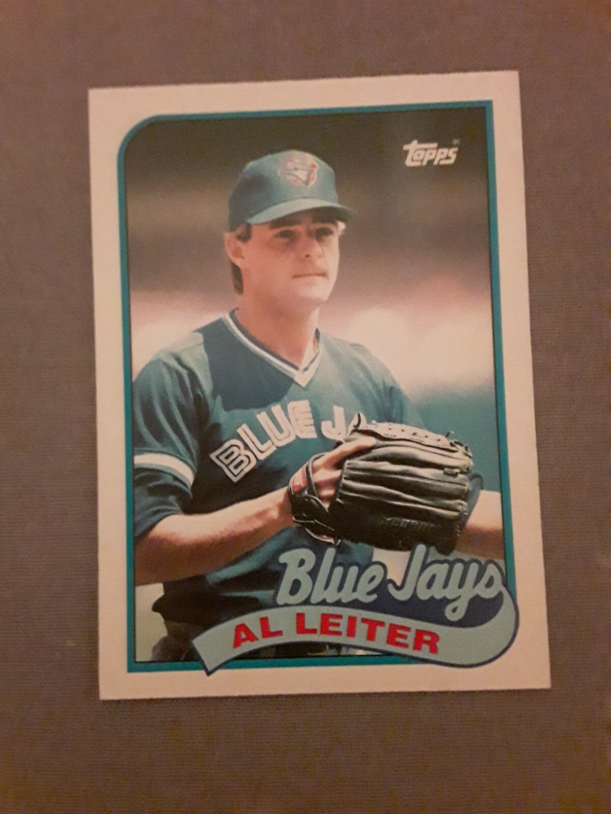 1989 Topps Traded AL LEITER baseball card #71T. TORONTO BLUE JAY'S. | eBay