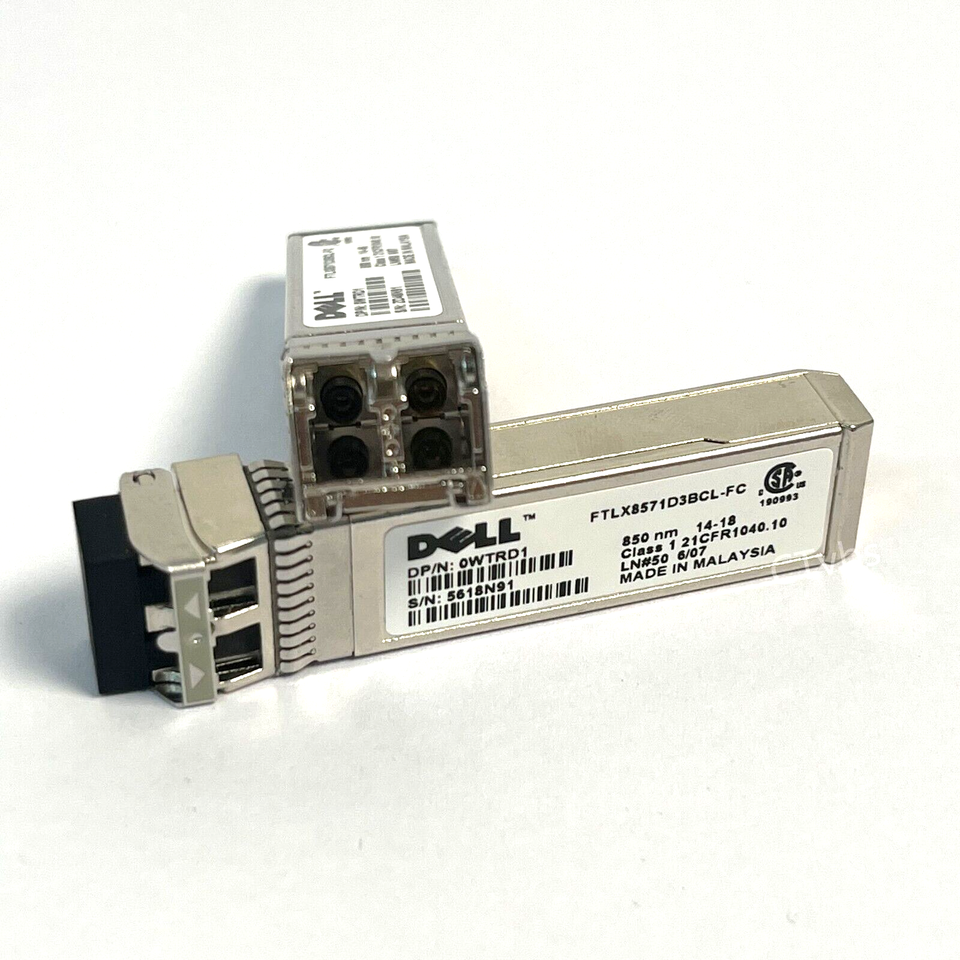 Original Dell SFP-10G-SR 0WTRD1 Optical Module 850nm Optical ...