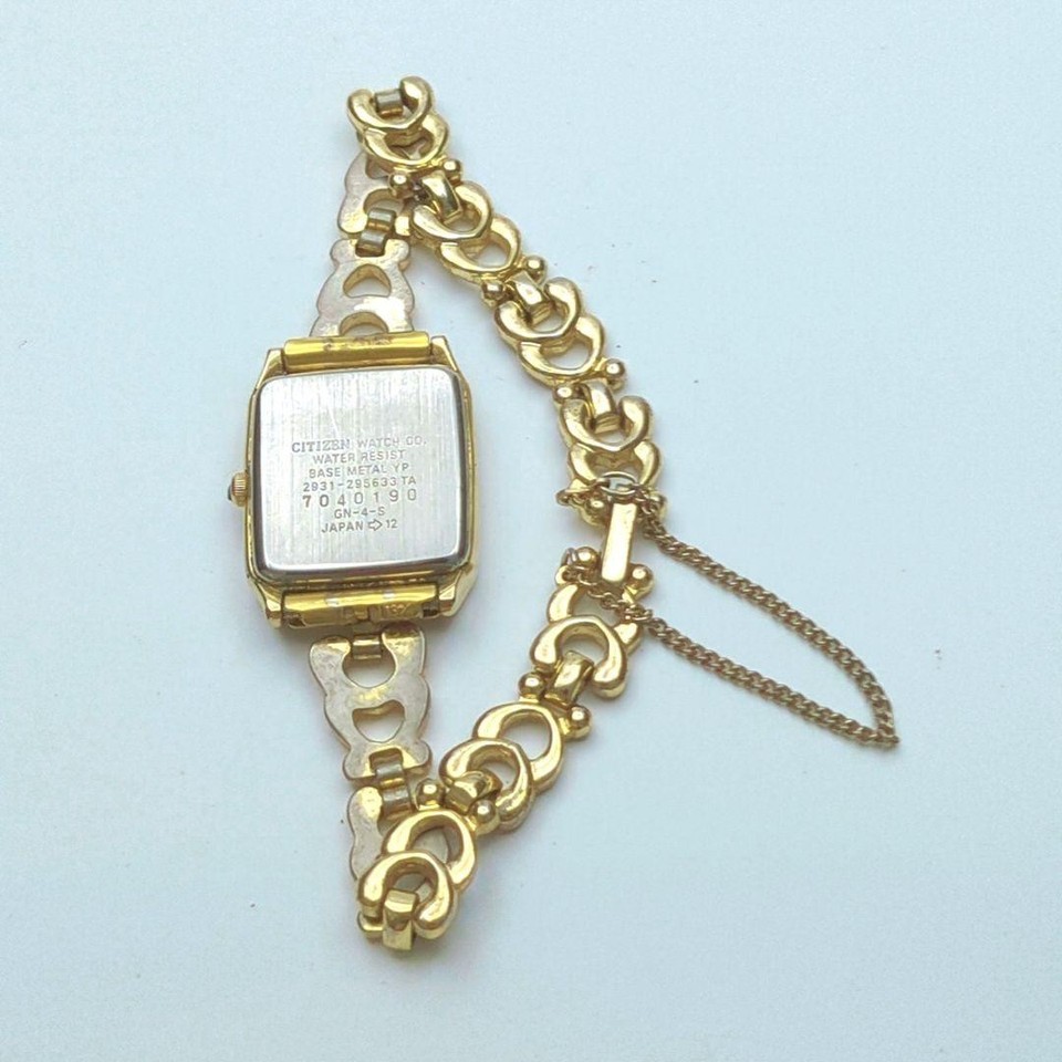 CITIZEN FORMA Women's Gold Bracelet Watch Model 2931-295833 From Japan ...