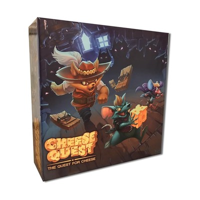 White Toe Board Games Cheese Quest Box NM | eBay UK