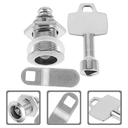 Trash Can Lock Key Rubbish Lid Bin Pack Garbage Locks Outdoor for | eBay