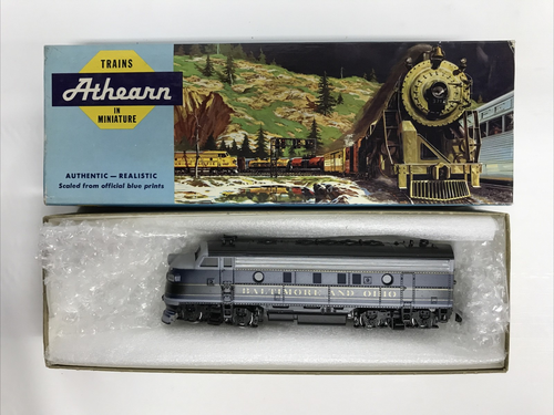 Athearn 3219 Trains HO Scale Baltimore & Ohio F7A Super Powered ...