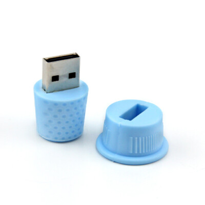 USB 2GB THIMBLE LIGHT BLUE blue cute Craft Novalty Storage Keyring ...