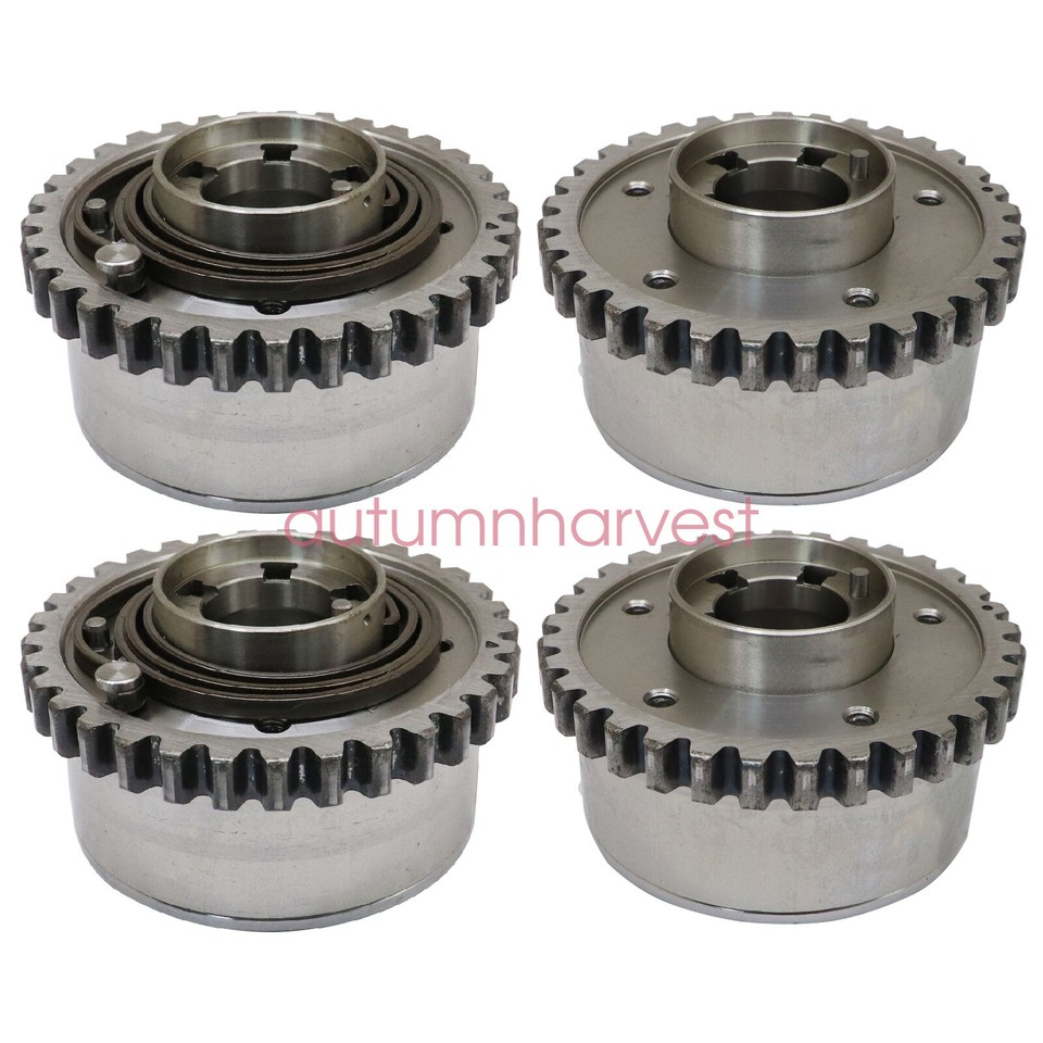 4Pcs Camshaft Phaser Inlet & Outlet For Maserati Quattroporte Ghibli S ...