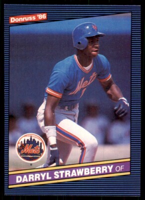 1986 Donruss Darryl Strawberry 101 Baseball Cards #197 | eBay
