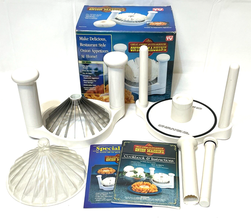 Great American Steakhouse Blooming Onion Machine Blossom Maker Complete ...