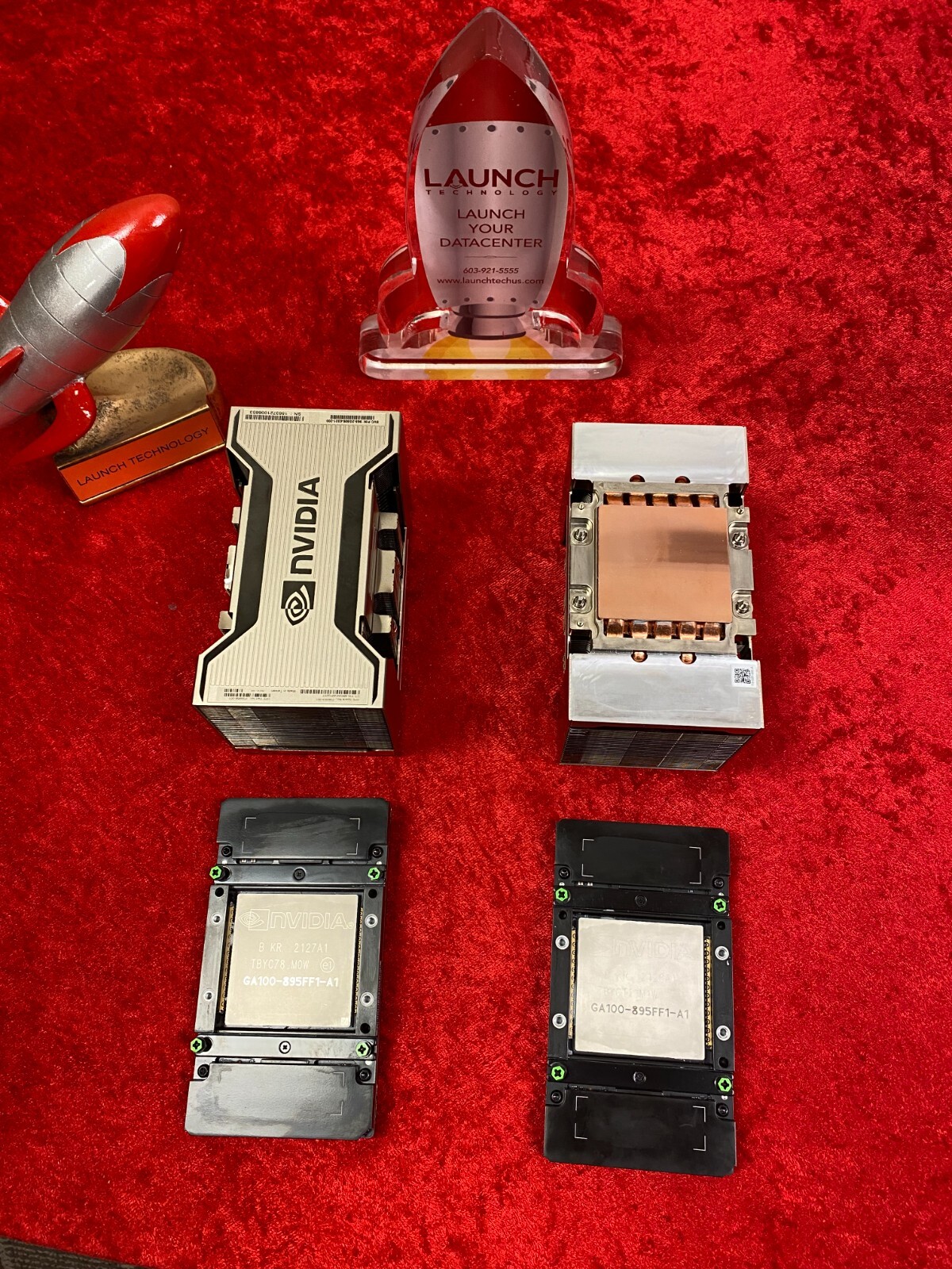 NVIDIA A100 SXM4 80GB GPU 699-2G506-0210-320 GPU and Heatsink P38868 ...