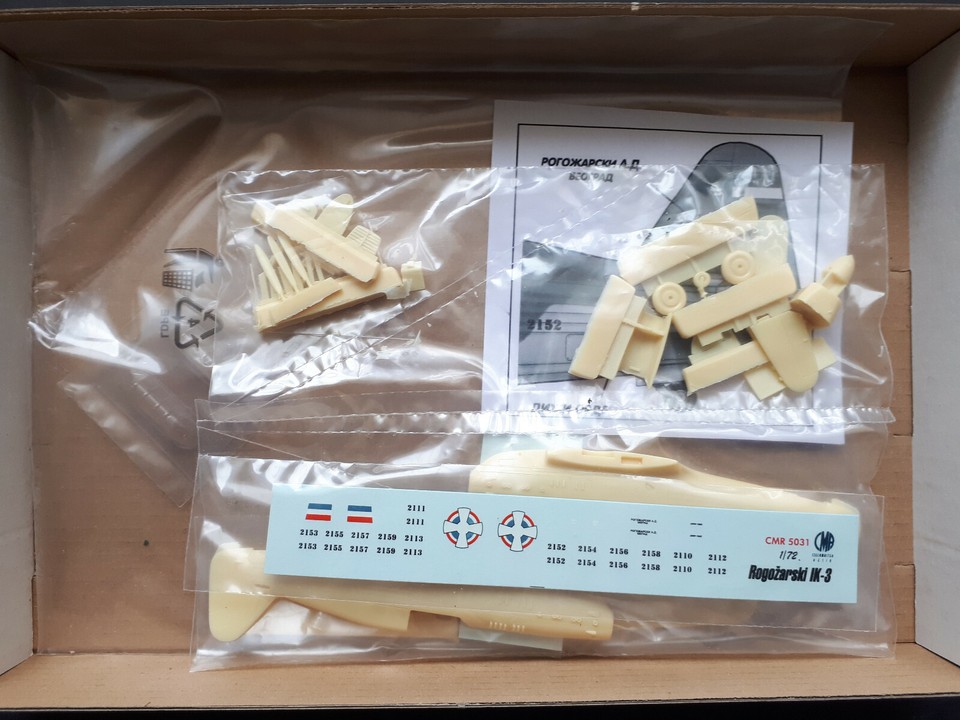 cmk5031/ Czech Master Resin - Resin-Bausatz - Rogozarski IK-3 - 1:72 | eBay