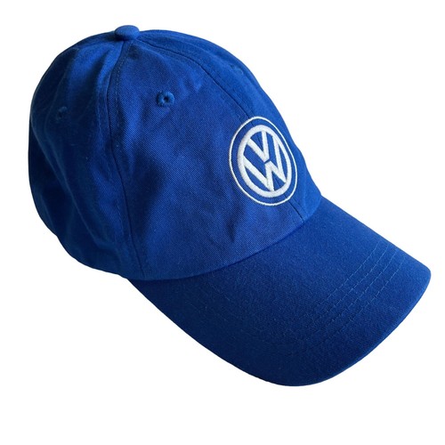 VW Volkswagen Cap Baseball Hat Adjustable Driver Gear Thelen Blue ...