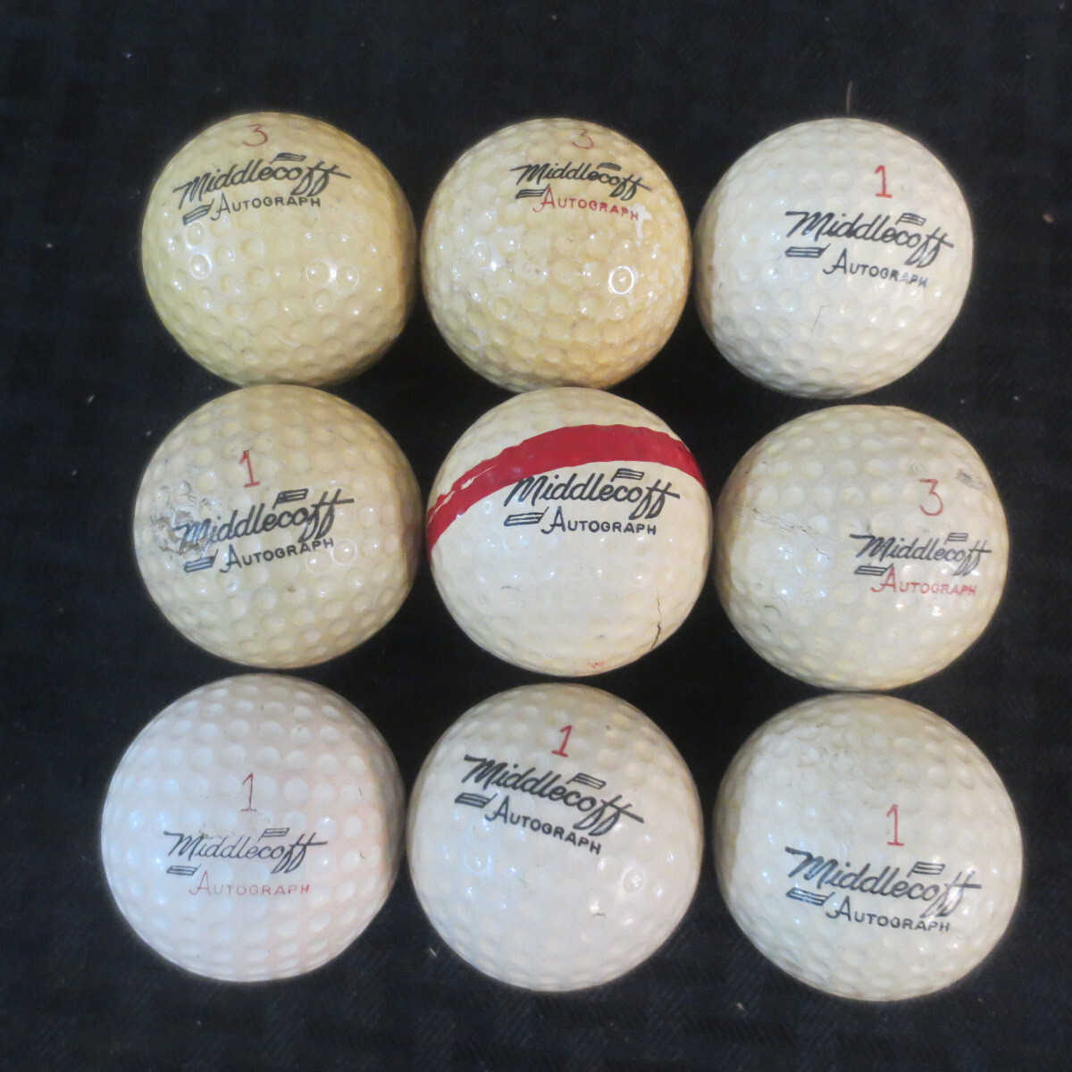 Vintage Wilson Middlecoff Signature Golf Ball Lot(9) | eBay