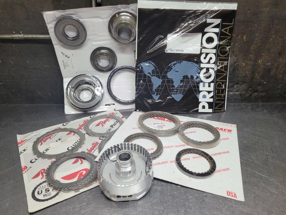 62TE TRANSMISSION MASTER REBUILD KIT WITH PISTONS & LOW DRUM 06-17 HP 6 ...