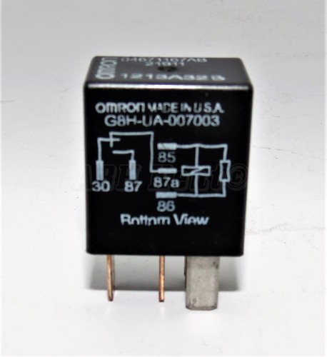 923-Chrysler Jeep Dodge 5-Pin Relay 04671167AB Omron 1213A32B G8H-UA ...
