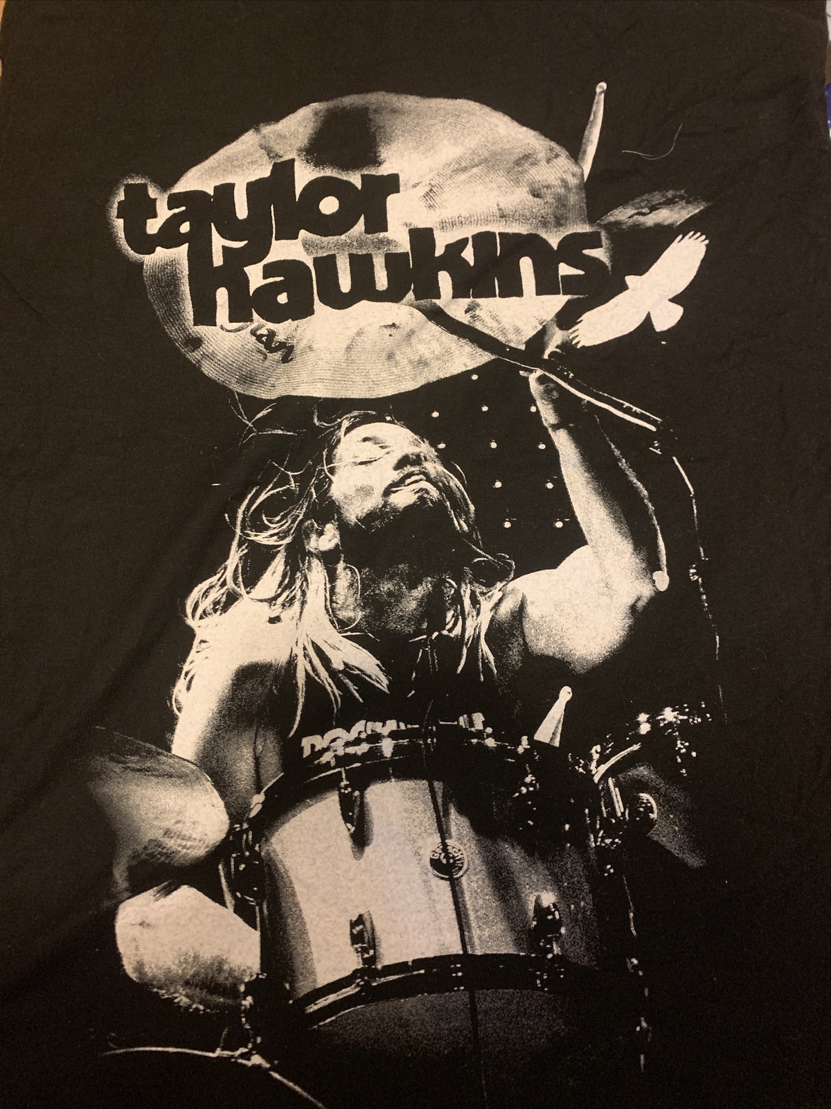 TAYLOR HAWKINS FOO FIGHTERS OFFICIAL DRUM PORTRAIT LA… - Gem