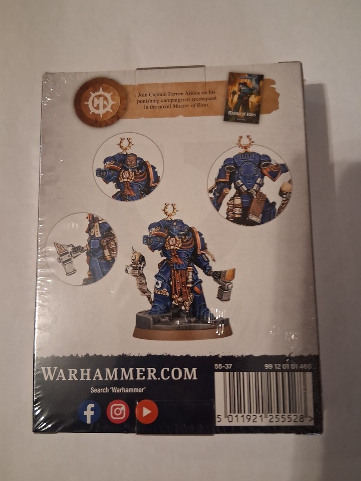 Warhammer 40k Ferren Areios Space Marines Black Library NiB | eBay