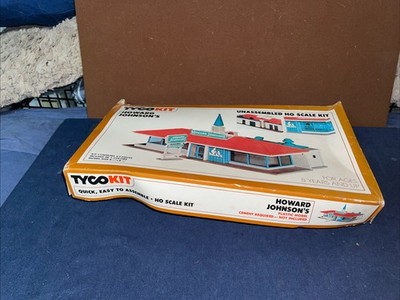 TYCO HOWARD JOHNSON'S HO SCALE KIT #7754 RELEASED IN 1980 Open Box MUST ...