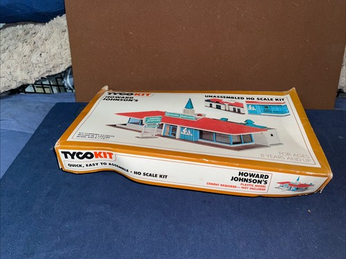 TYCO HOWARD JOHNSON'S HO SCALE KIT #7754 RELEASED IN 1980 Open Box MUST ...
