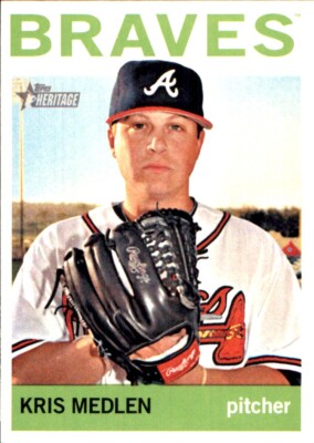 2013 Topps Heritage #400 Kris Medlen ATLANTA BRAVES | eBay