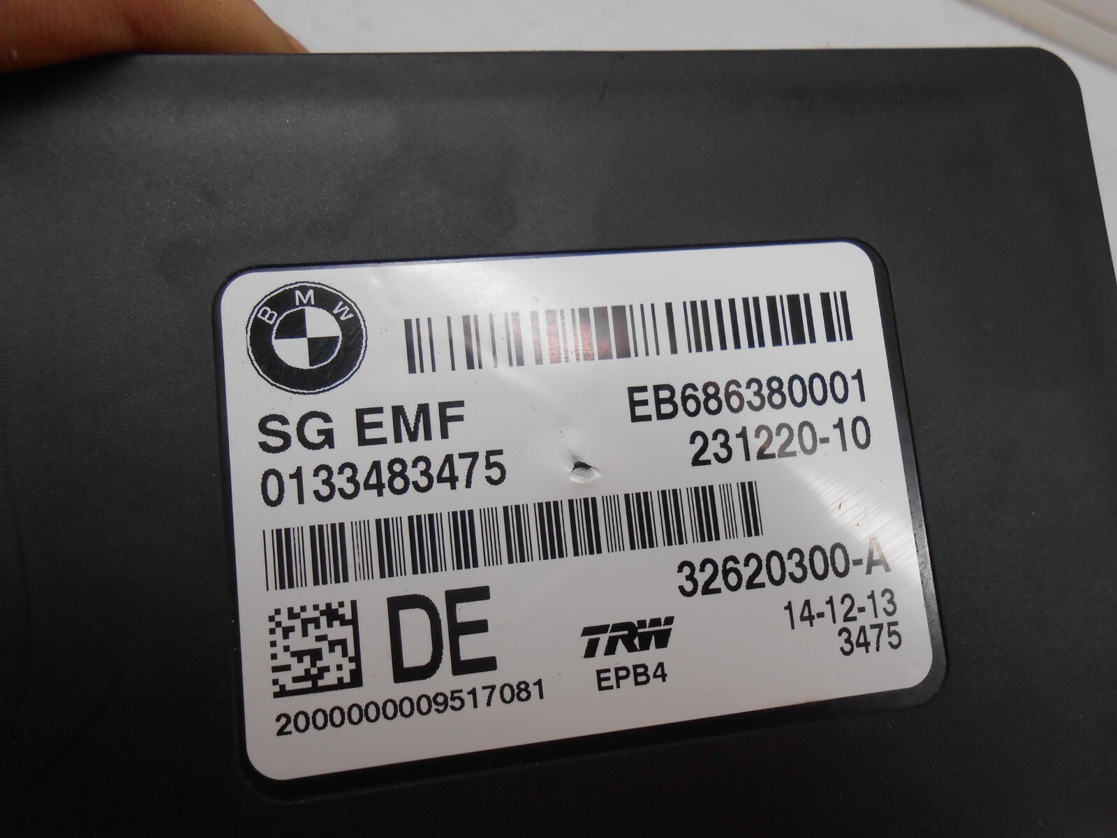 BMW 5 Series F10 Parking Brake Control Module OEM 6863800 CF0447 | eBay