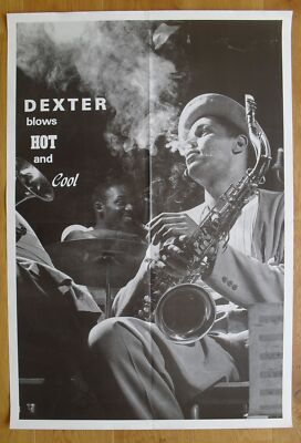 DEXTER GORDON affiche poster ancienne vintage 94x64 cm jazz | eBay.de