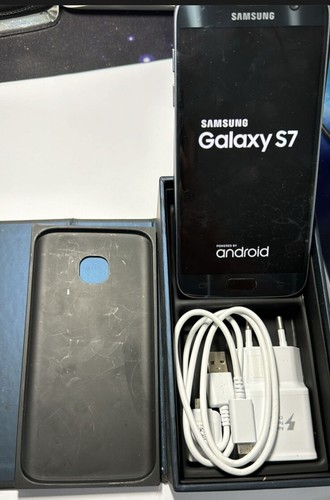 Samsung Galaxy S7 SM-G930F 32GB Schwarz Volle Funktion, Toller Zustand ...