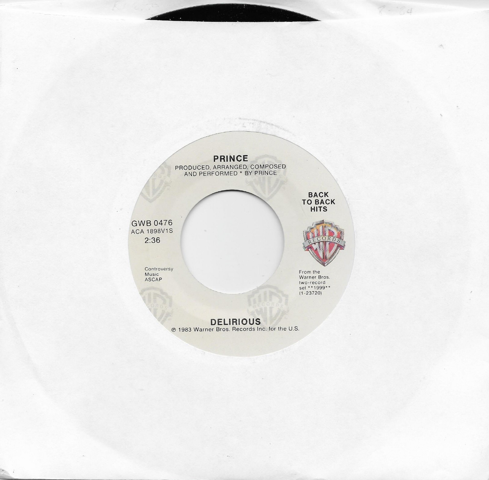 PRINCE Delirious / Let's Pretend We're Married 45 | eBay