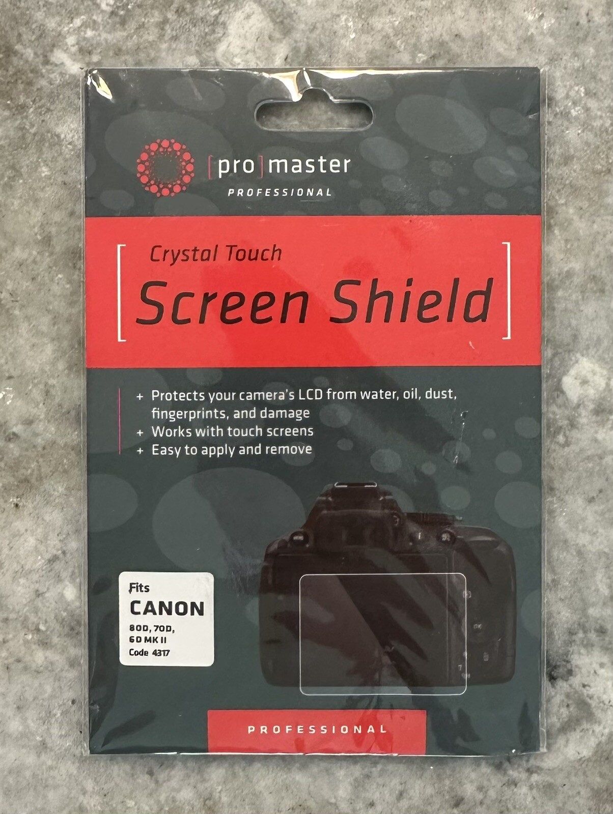 ProMaster Crystal Touch Screen Shield - Canon 70d for sale online | eBay