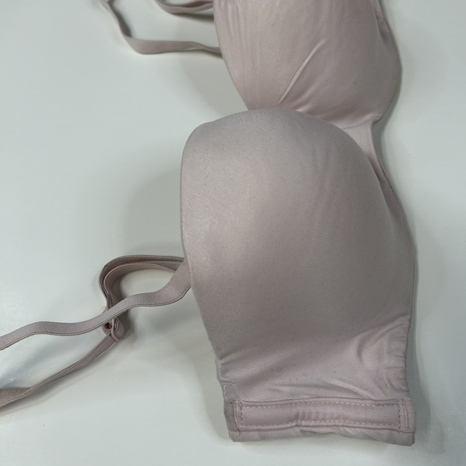 Body By Victorias Secret 34C Lined Strapless Bra Solid Light Pink ...