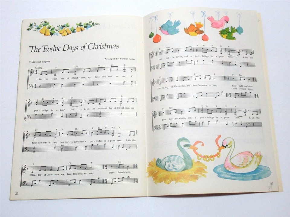 Lot 3 Vtg Whitman Christmas Carols Piano Songbooks 1952 1957 1969 Karl ...