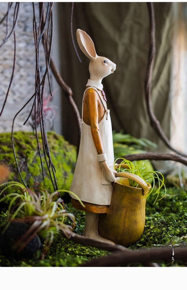 Perfect Rabbit Shaped Decorative Storage Bottle Pen Holder Tool Box ...