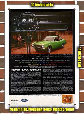 Metal Sign - 1970 Ford Maverick (Sign Variant #6) | eBay