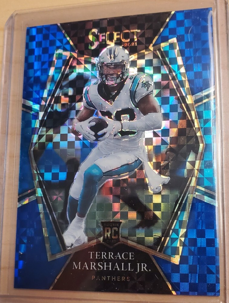 2021 Panini Select Premier Level Blue Prizm /149 Terrace Marshall Jr ...
