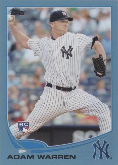 2013 Topps - Adam Warren #469 Blue (RC) for sale online | eBay