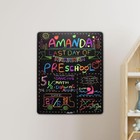Back to School Sign Portable Wooden Chalkboard for Reception | eBay
