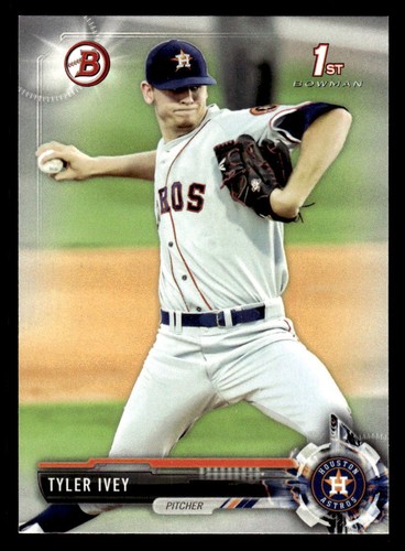 Tyler Ivey 2017 Bowman Draft #BD-106 Houston Astros | eBay
