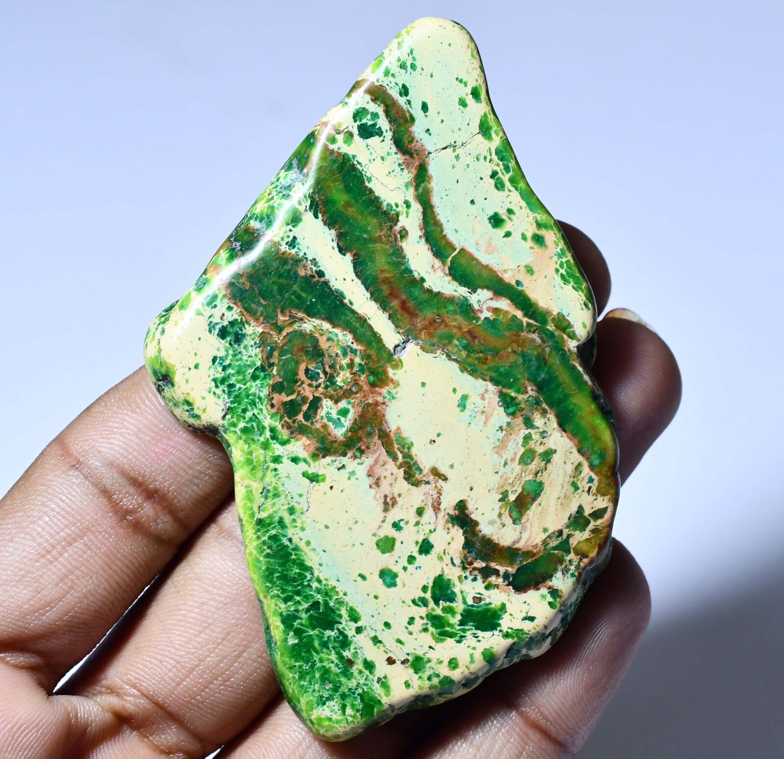 Natural Carico Lake Turquoise 201.5Ct Polished Slab Untreated Certified ...