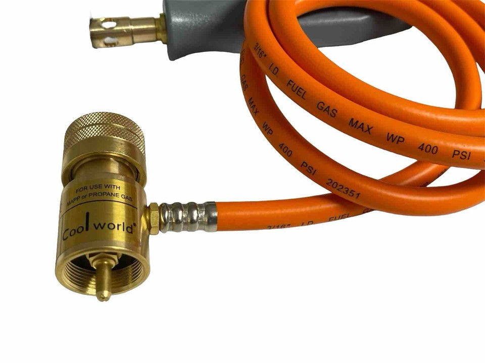 MAPP MAP-Pro Propane Self-Igniting Gas Welding Turbo Burner Torch with ...