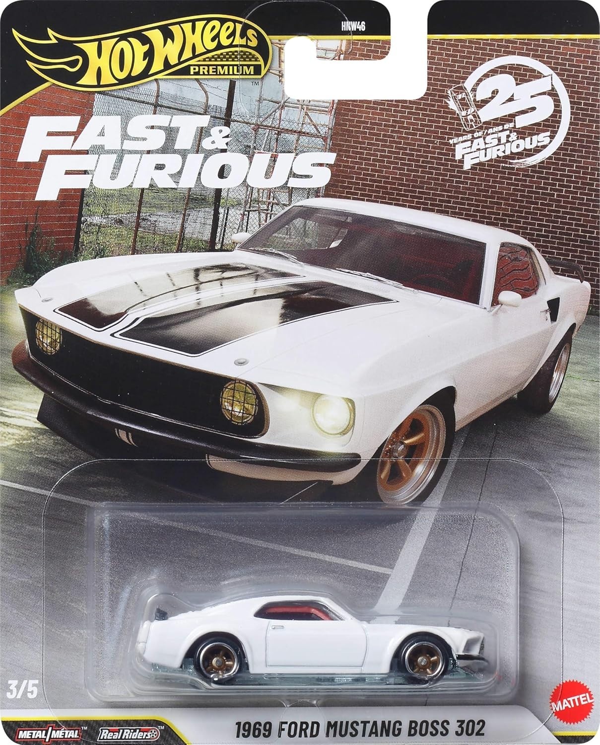 Hot Wheels 2026 Premium Fast & Furious 25 Anniversary 1969 Ford Mustang ...
