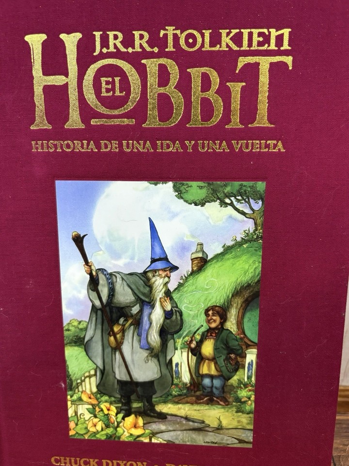 JRR Tolkien The Hobbit: A Graphic Novel Hardback Published in Spanish ...