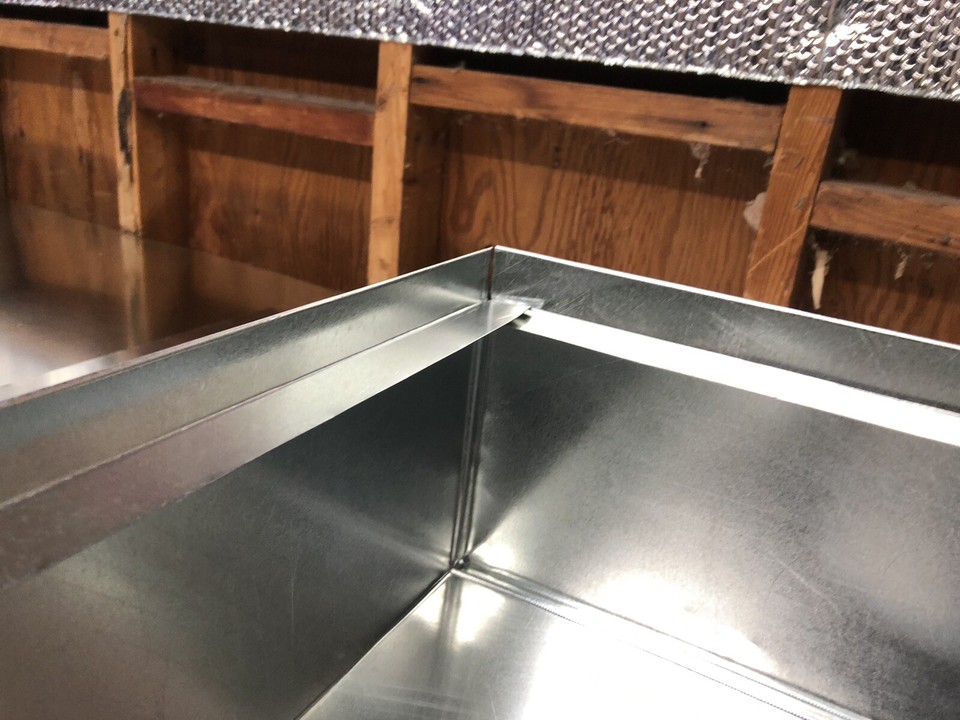 21 x 21 x 20 tall furnace stand return air box duct hvac | eBay