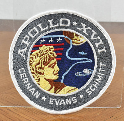 NASA Embroidered 4 inch Apollo XVII 17 Arm Patch | eBay