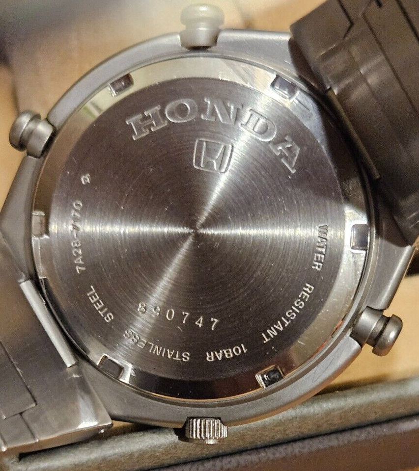 Seiko 7A28-7170 Honda F1 Racing Team Issued LTD Edition Watch 1988 Rare ...